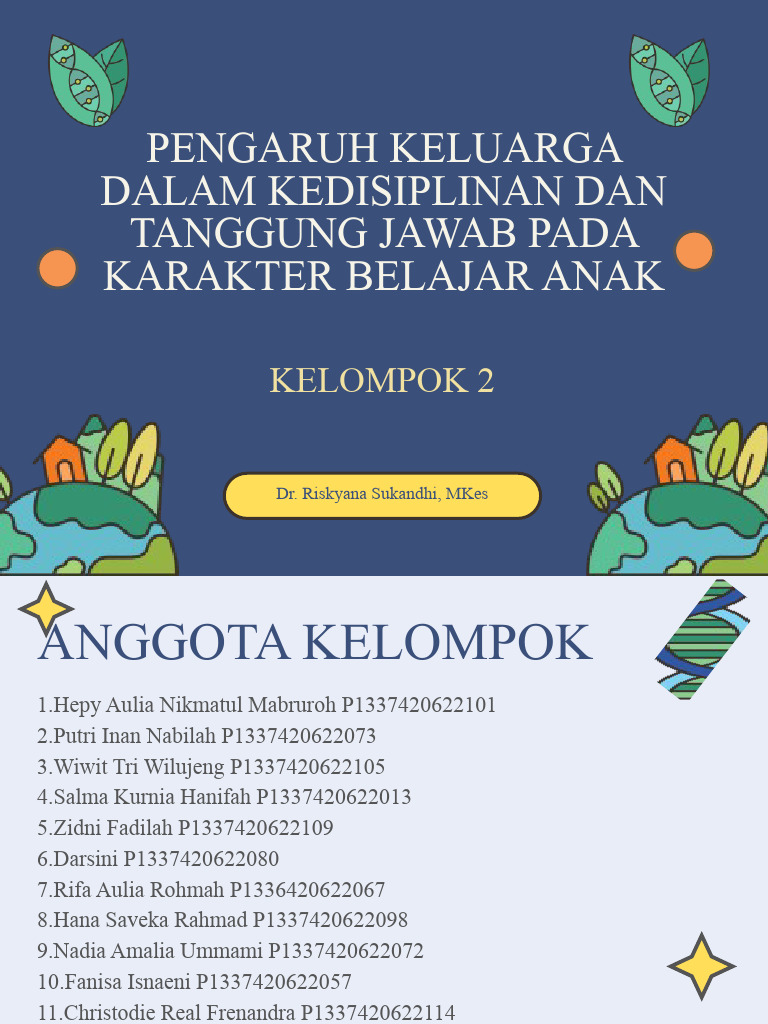Pengaruh Keluarga Dalam Kedisiplinan Dan Tanggung Jawab Pada Karakter Belajar Anak - 20231026 ...