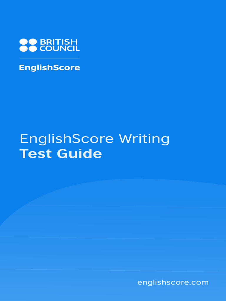 EnglishScore WritingTest Mobile | PDF