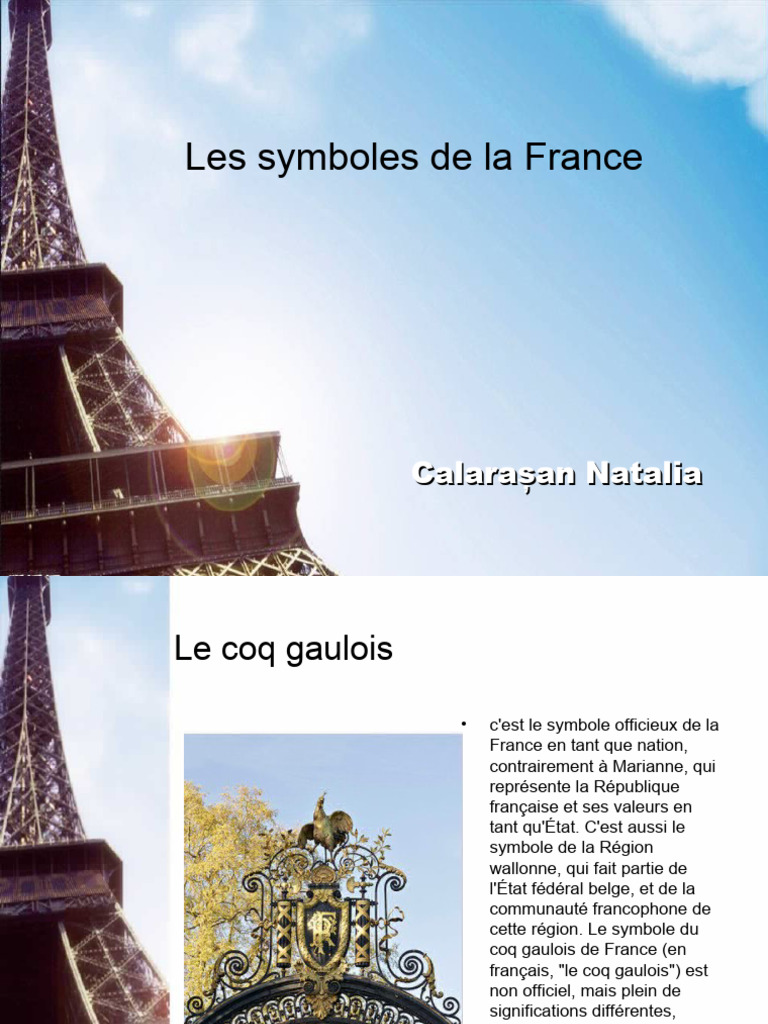 Simbolurile Franceze | Télécharger gratuitement PDF | Symboles ...