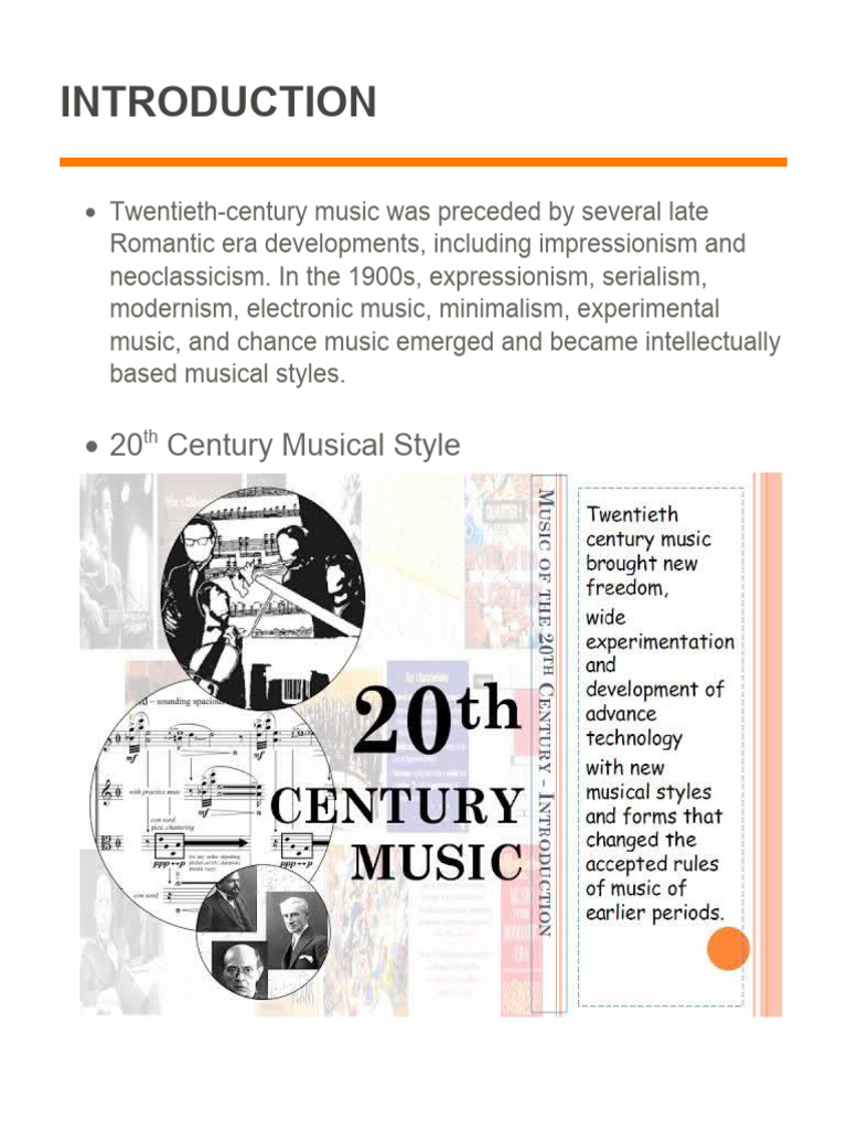 20 Century Musical Style | PDF | Impressionism | Expressionism