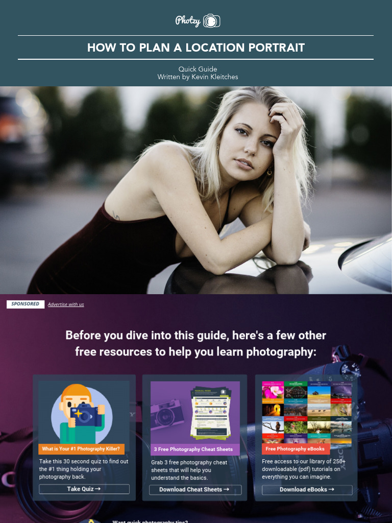 Location Portrait | PDF | Exposure (Photography) | Light