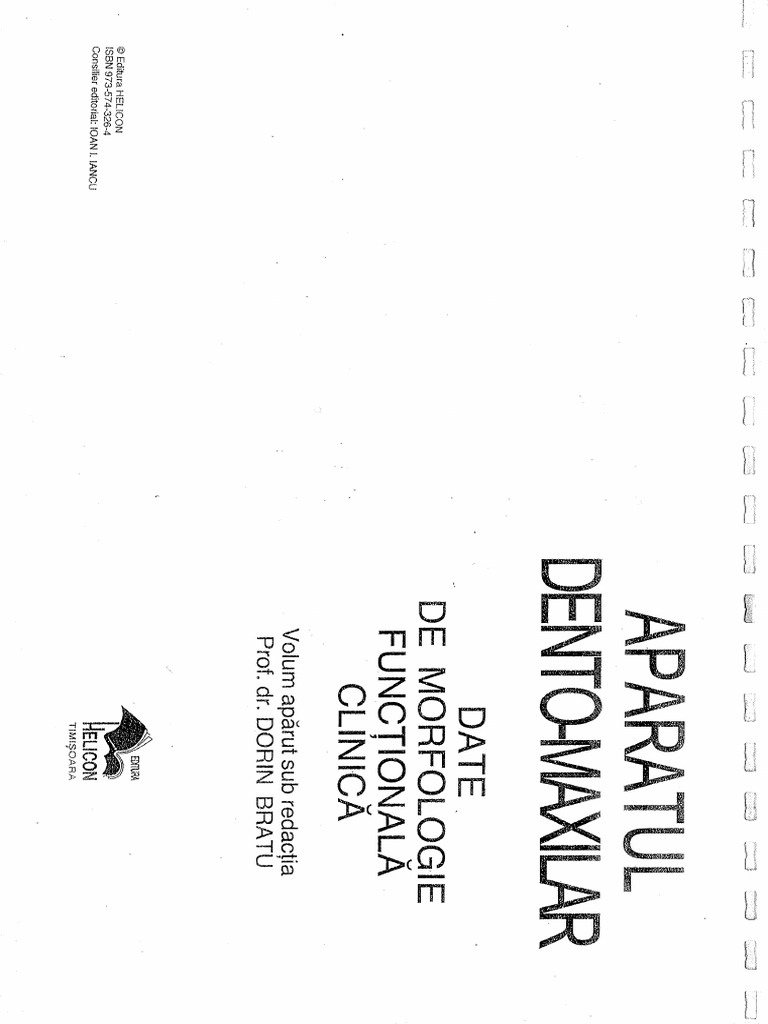 Morfologia Sistemului Stomatognat | PDF