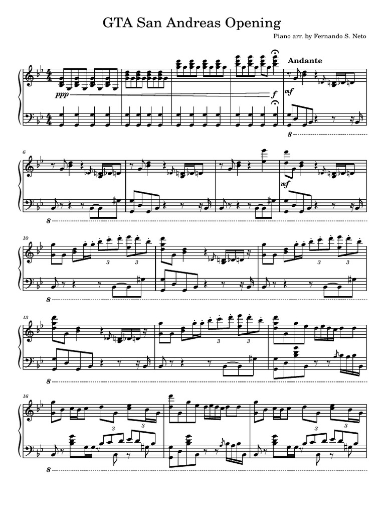 GTA San Andreas Opening | PDF