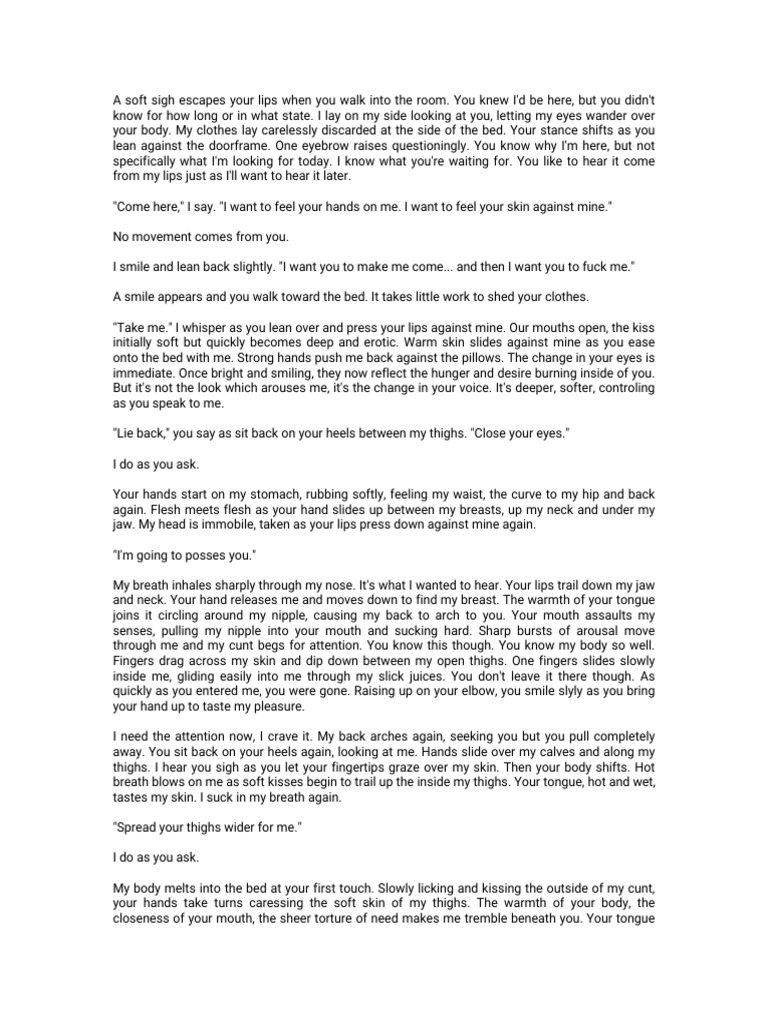 Intense Desire and Passion Unleashed | PDF