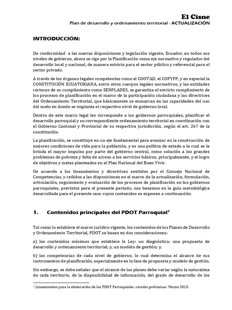 El Cisne Plan de Desarrollo y Ordenamiento Territorial - ACTUALIZACIÓN ... El Cisne Plan de Desarrollo y Ordenamiento Territorial - ACTUALIZACIÓN ...