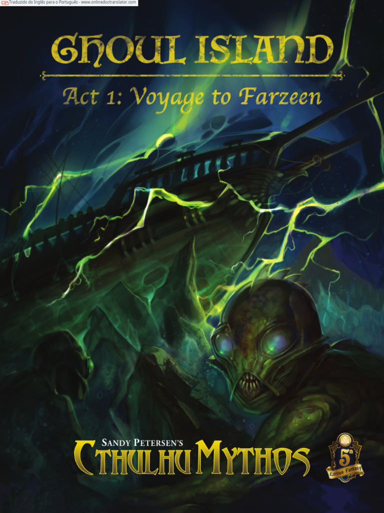 Cthulhu Mythos Ghoul Island Act 1 (01 46) (PT BR) | PDF