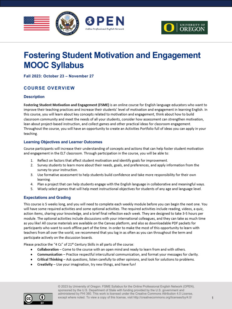 Fostering Student Engagement in ELT | PDF