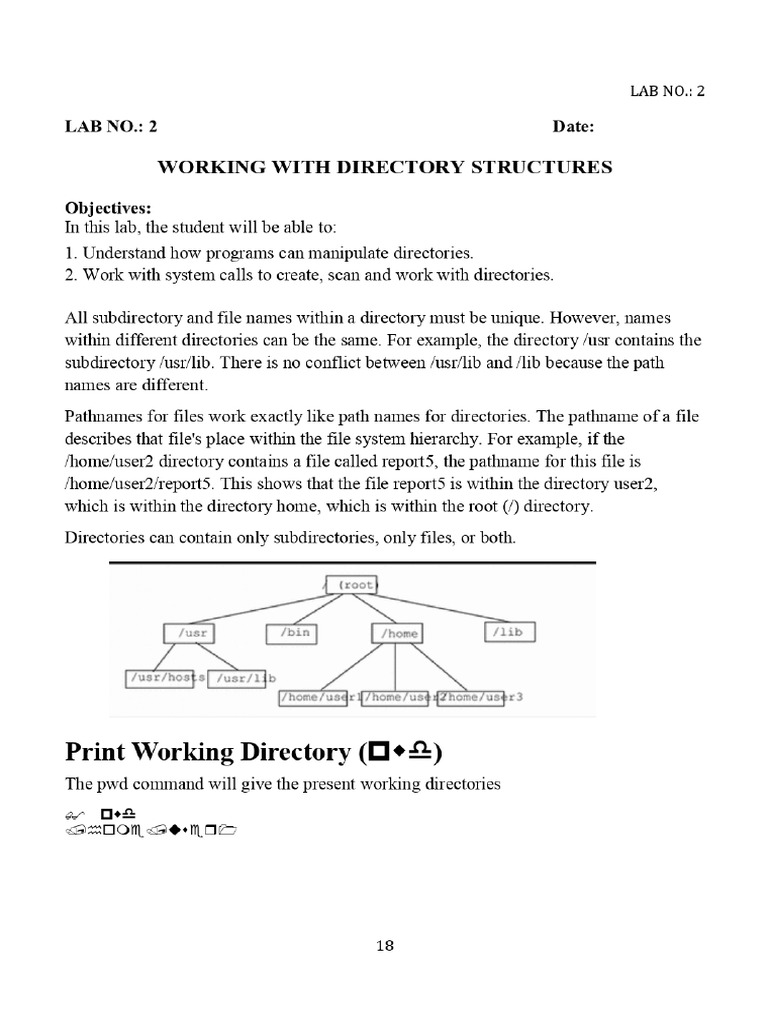Working With Directory Structure | PDF Working With Directory Structure | PDF