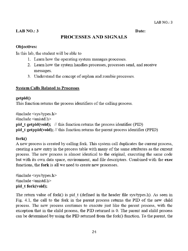 Process Signals | PDF