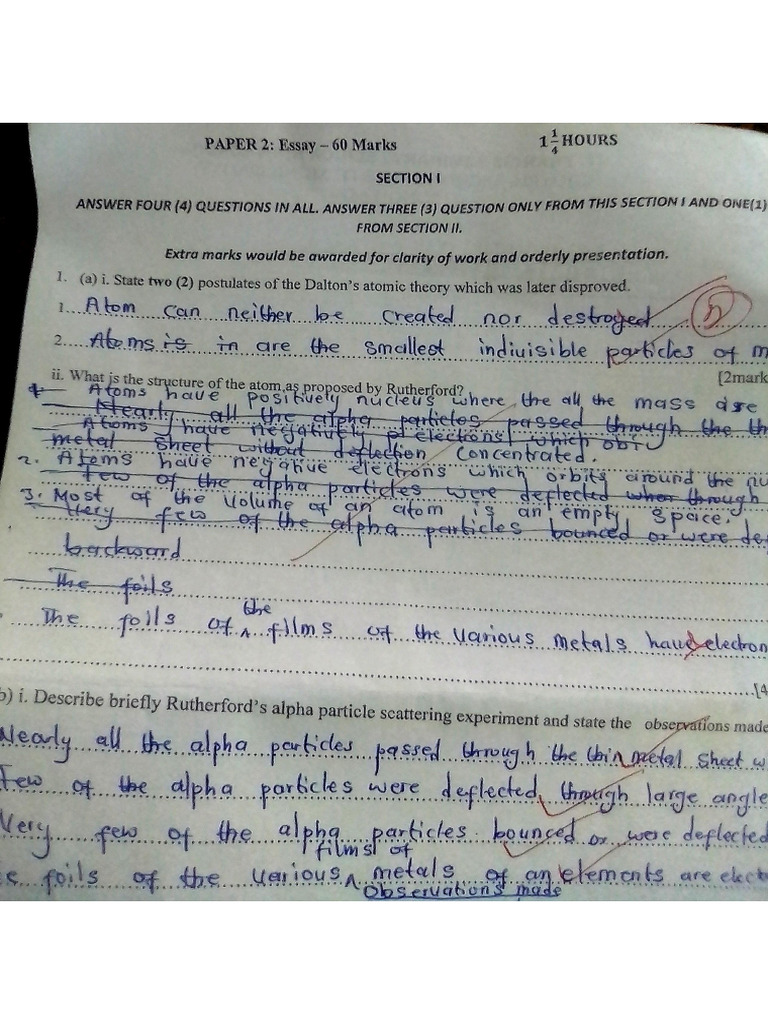 Chemistry Paper | PDF