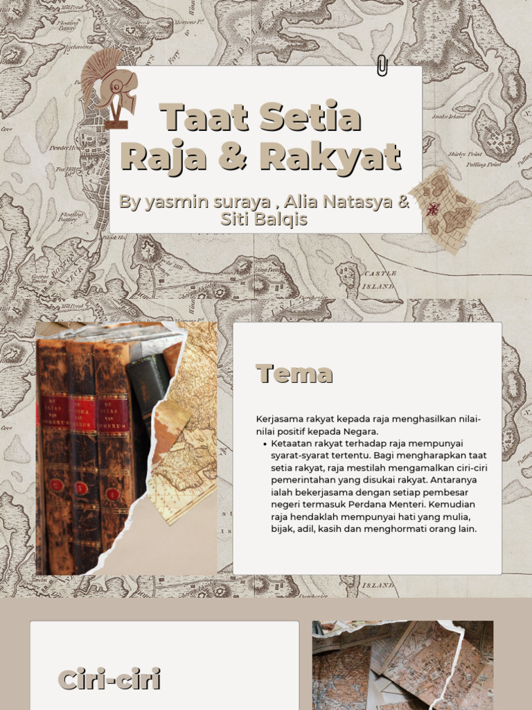 Gurindam Taat Setia Raja Dan Rakyat (Sem 1) | PDF