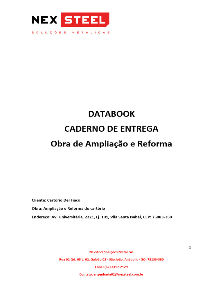 DATABOOK Assinado | PDF | Ar condicionado | Materiais