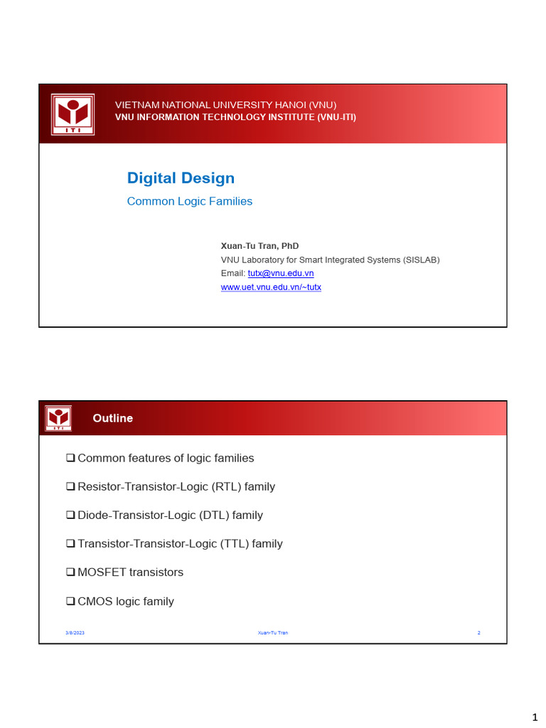 INS3179 Digital Design Lec5 Digital Circuits | PDF | Logic Gate | Electronic Design