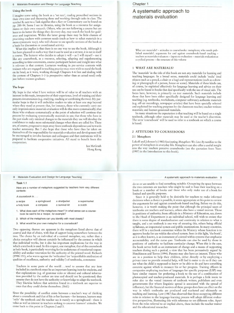 McGrath (2002) - Choosing A Coursebook | PDF