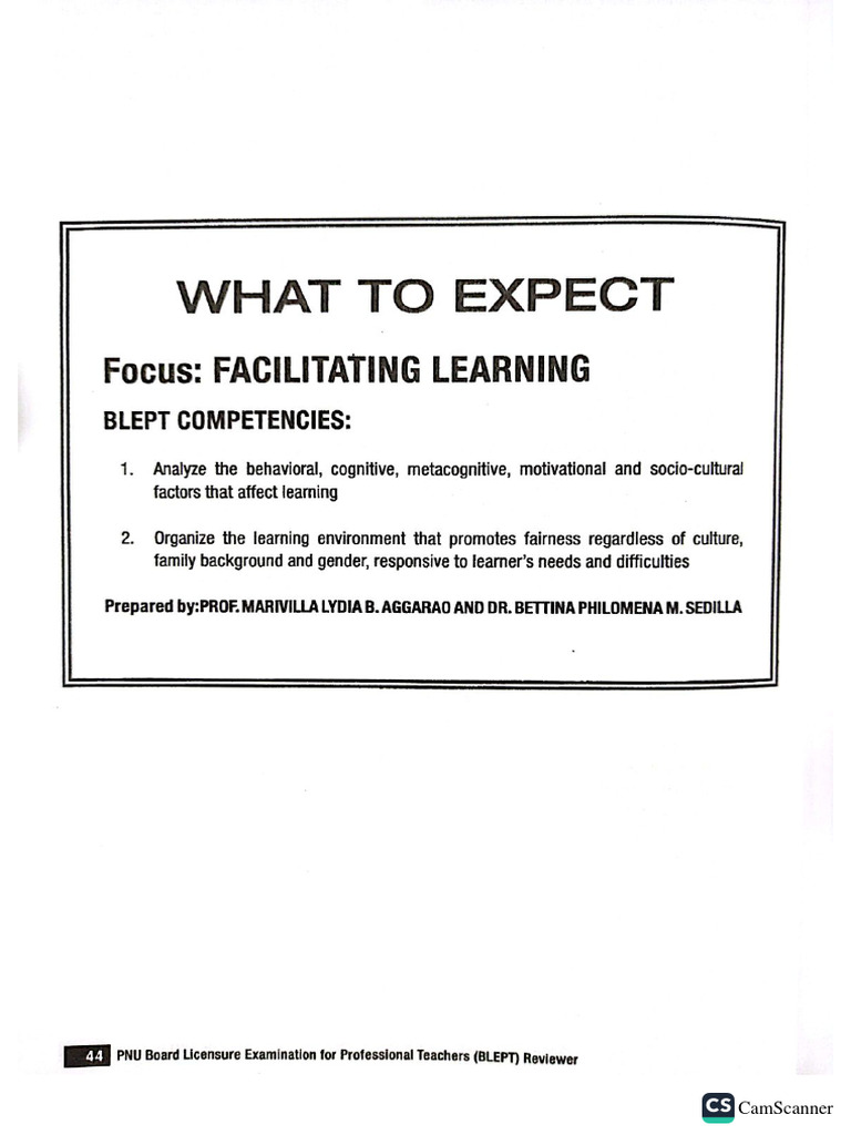 Facilitating Learning | PDF Facilitating Learning | PDF