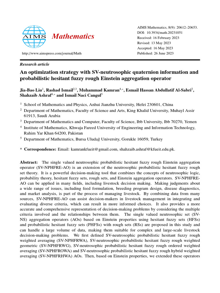 An Optimization Strategy With Sv Neutrosophic Quaternion Information
