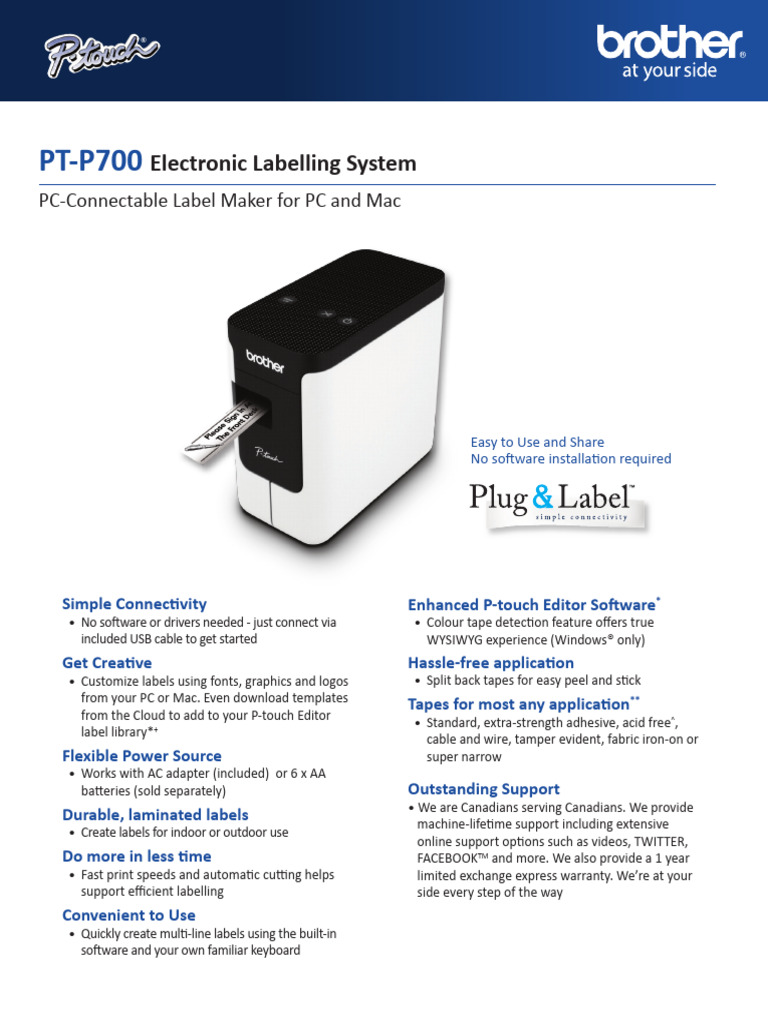 Brochure PTP700 EN | PDF | Personal Computers | Microsoft Windows