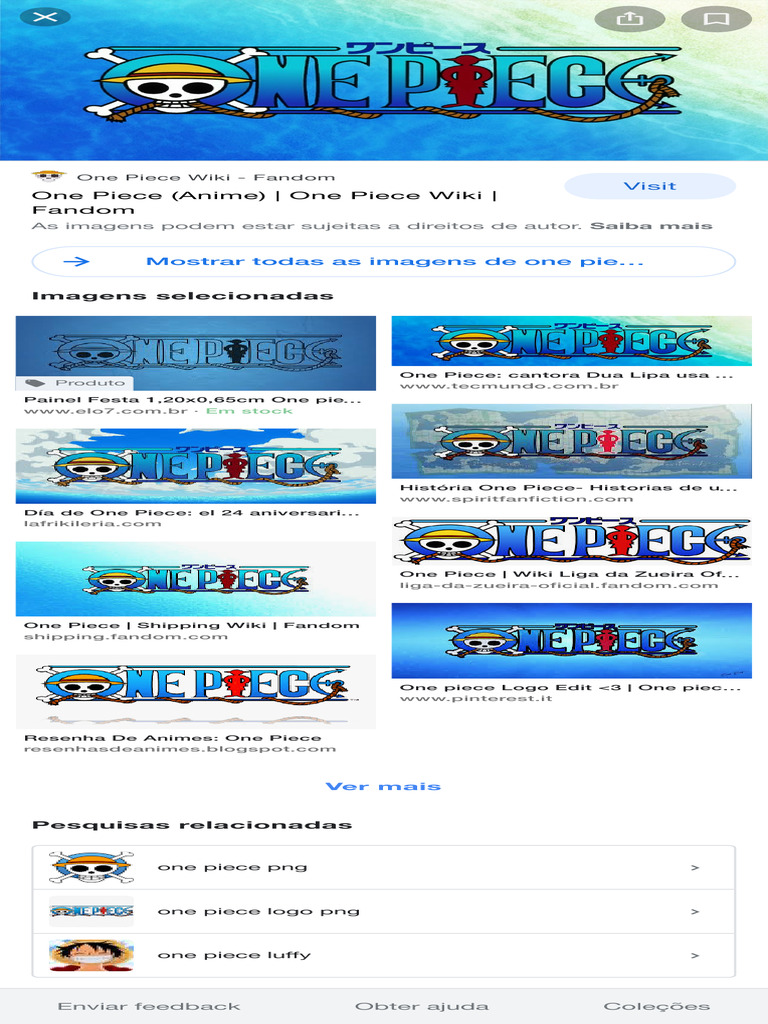 One Piece Anime - Pesquisa Google | PDF | Jogos e Atividades