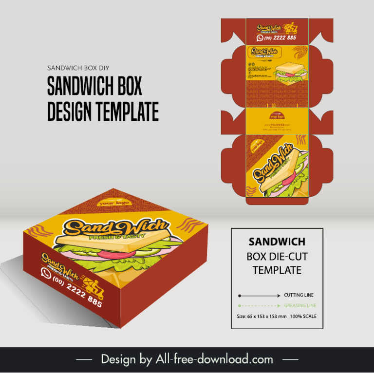 Sandwich Box Diy 04 | PDF