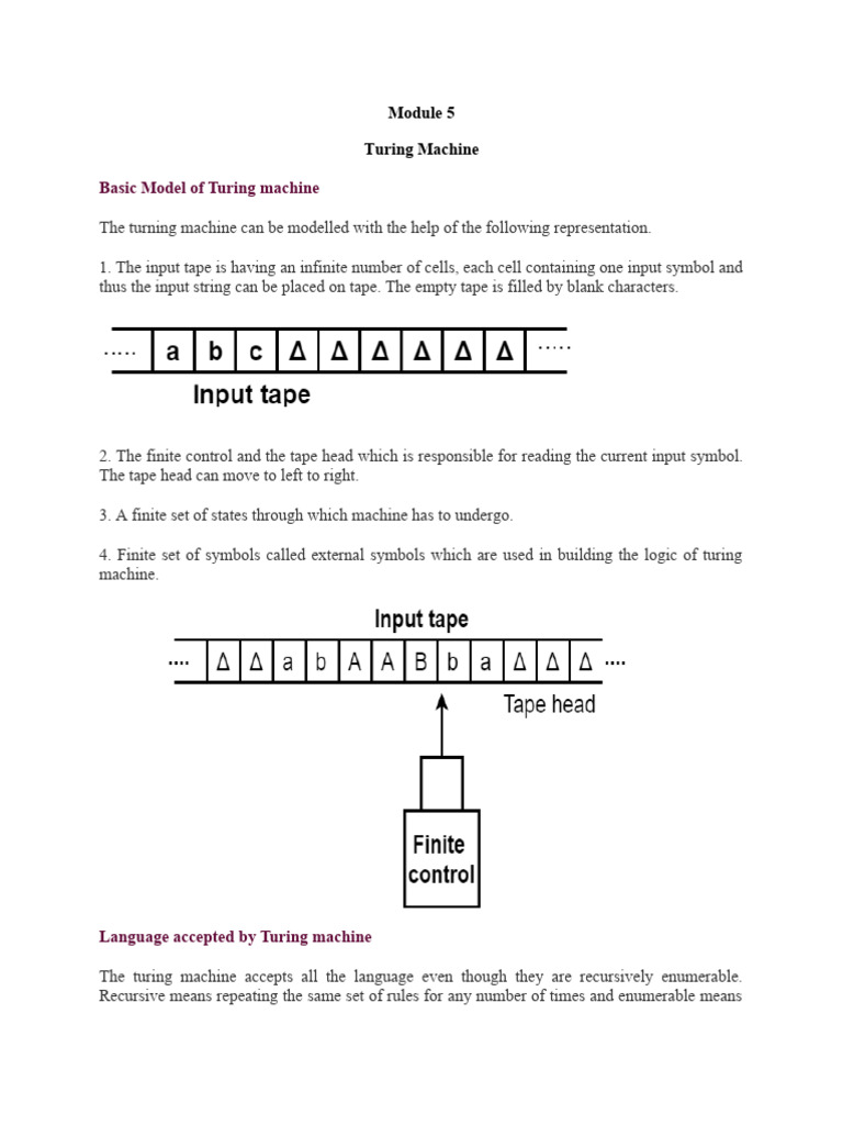 Flat Module 5 | PDF | Theoretical Computer Science | Mathematical Logic