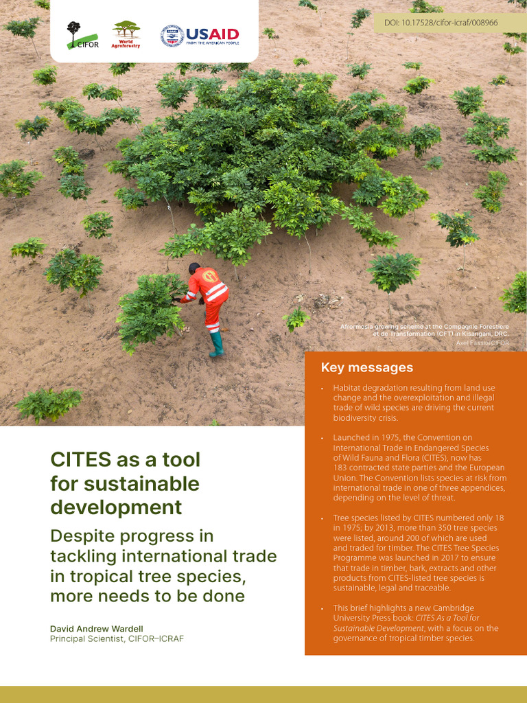 Cites Brief | PDF | Cites | Natural Environment