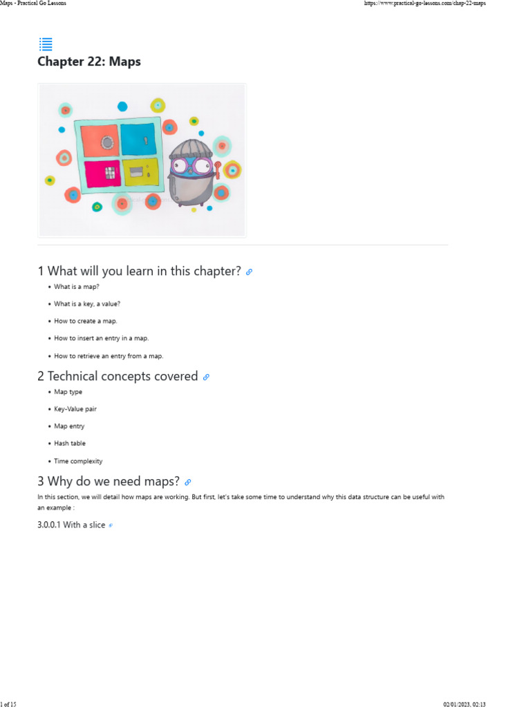 Maps - Practical Go Lessons-22 | PDF | Computer Programming | Computer ...