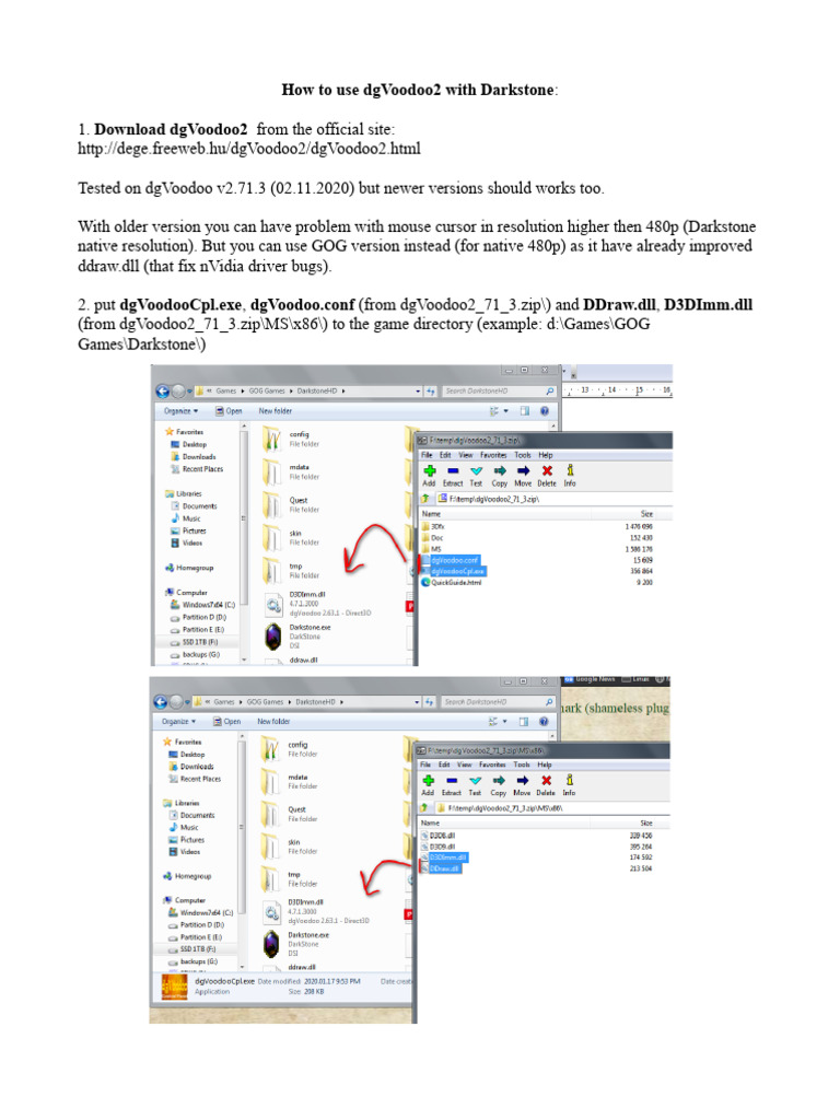 Dgvoodoo2 How To Use | PDF