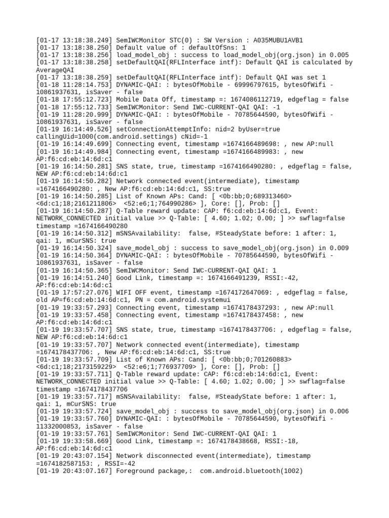 Iwc Dump | PDF | Computer Networking | Computing