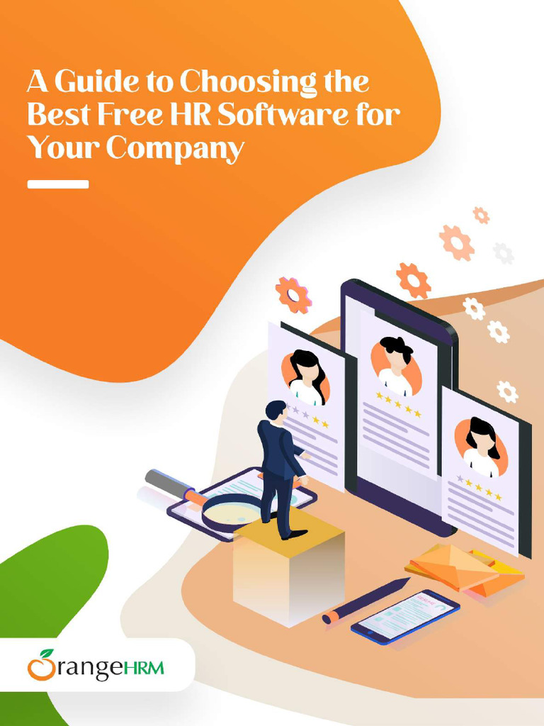 A Guide To Choosing The Best Free HR Software For Your Company Compressed | PDF