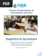 Guía para aplicar el DIA en educación | PDF | Cuestionario | Evaluación