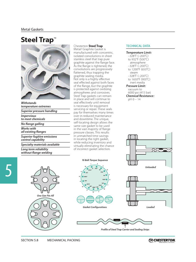 Steel Trap Chesterton Catalog - EN | PDF | Building Engineering | Mechanical Engineering