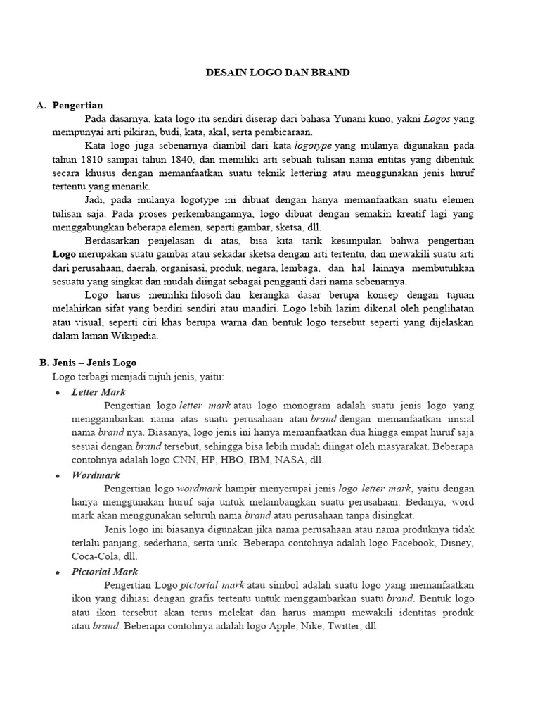 Materi Desain Logo p5 | PDF