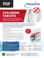 Sanichlor Tabs | PDF | Disinfectant | Hygiene