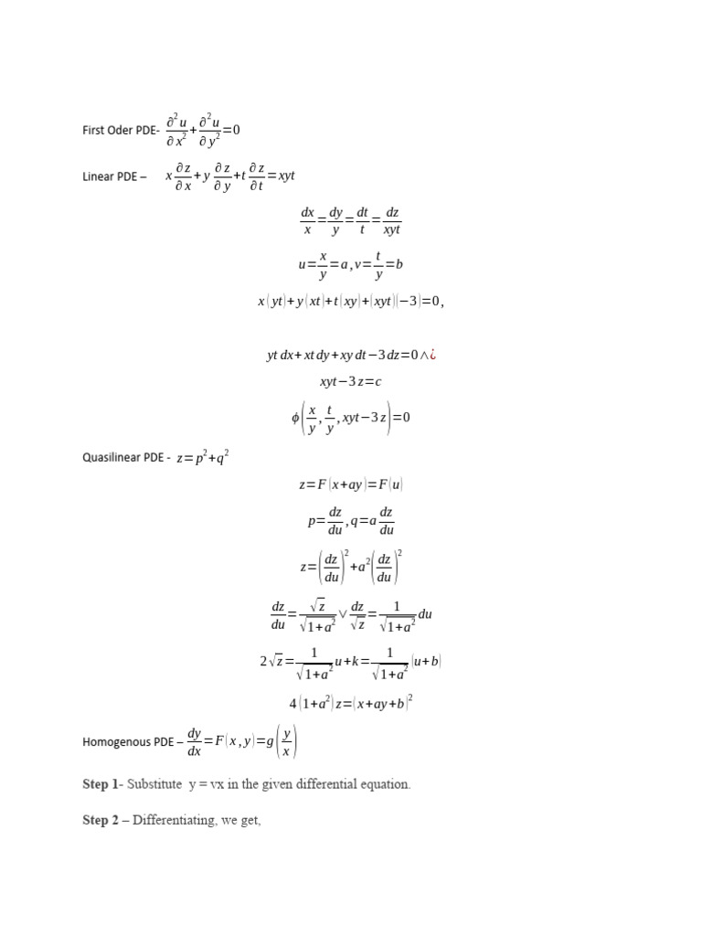 assignment-admath-pde-pdf-partial-differential-equation