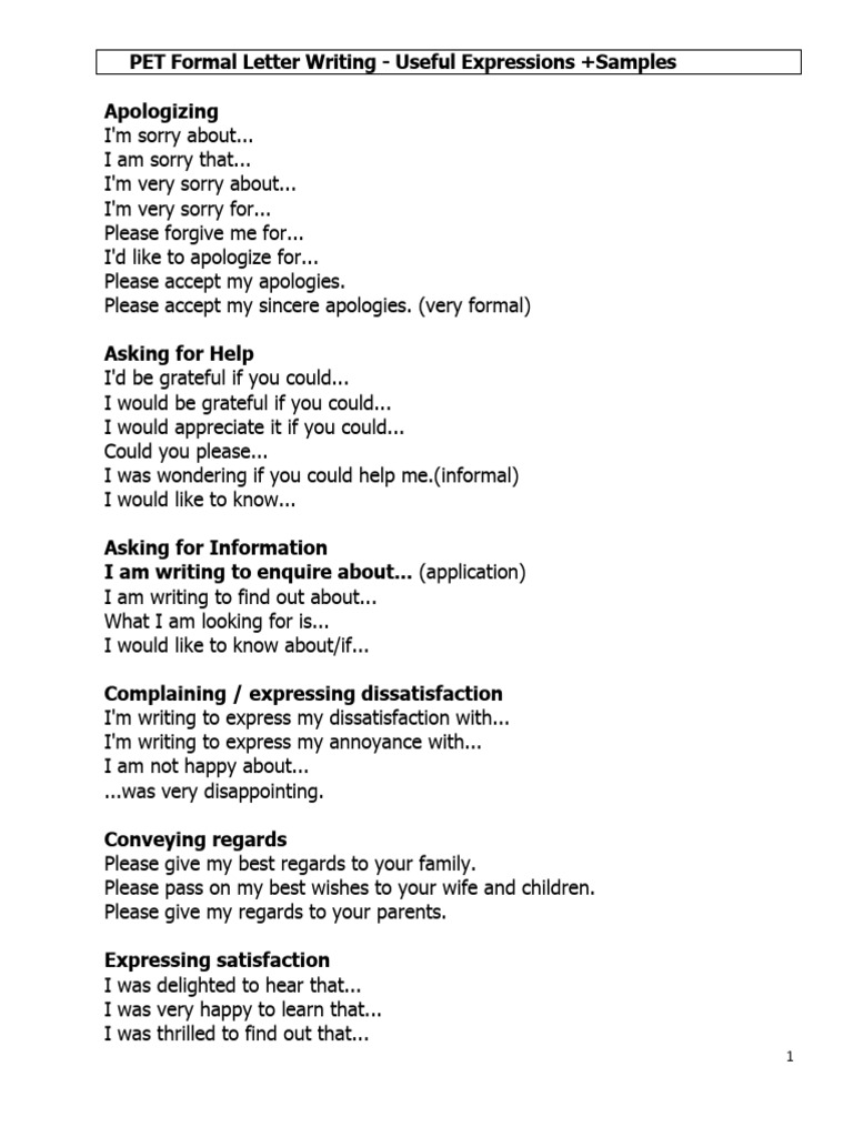 PET Formal Letter Samples | PDF | Vietnam