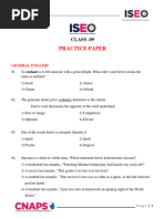 ACER Scholarship Practice Year 7-8 Test C | PDF | Multiple Choice