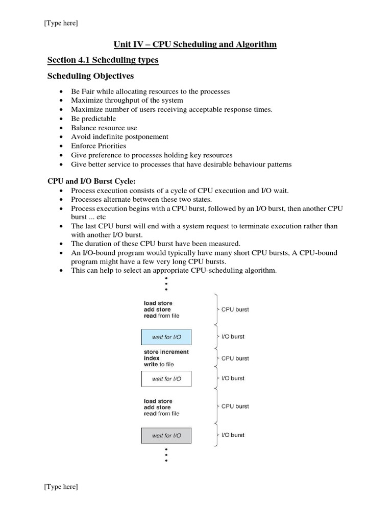 Cpu Scheduling And Algorithm Pdf Scheduling Computing Process Computing 