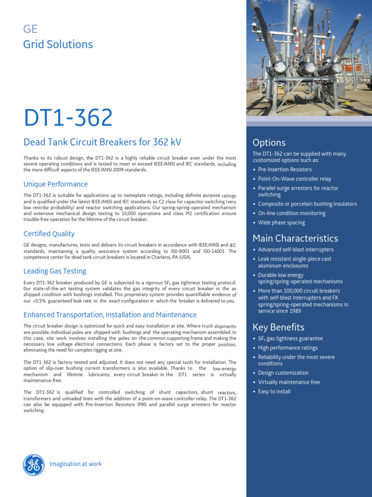 Brochure DT1-362 | PDF | Power (Physics) | Components