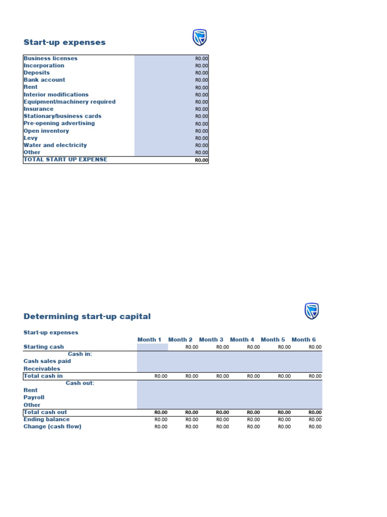 Business Plan Financial Tables Consolidated | PDF | Expense | Financial ...