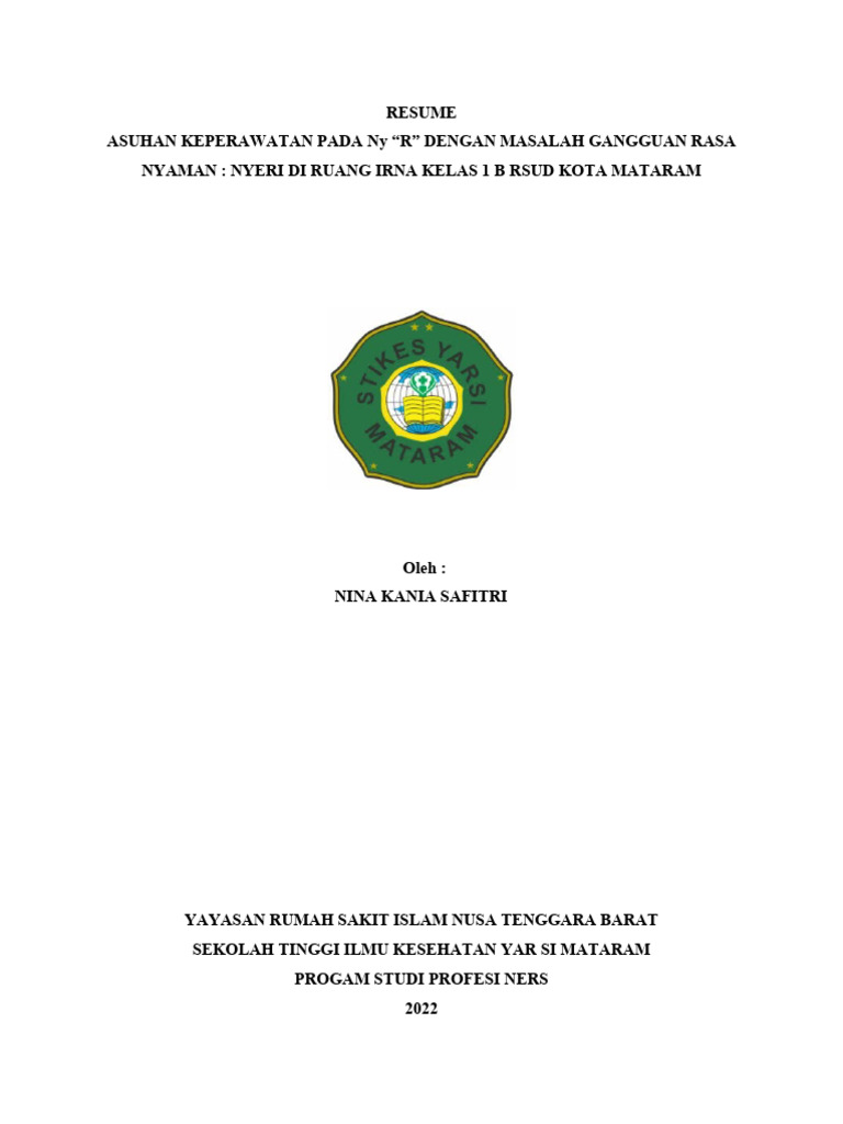 Resume KDM Nyeri - 1 | PDF