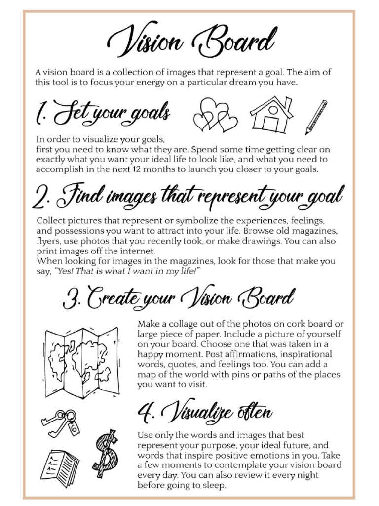 Vision Board Manifestation Tips Spells8 | PDF