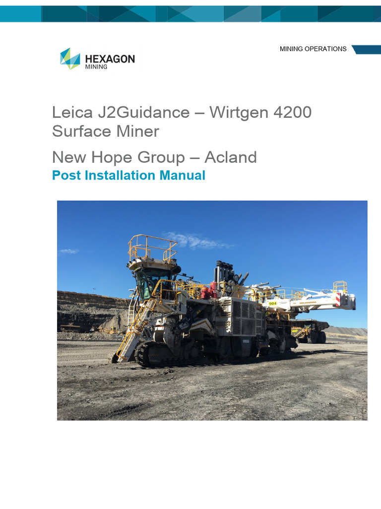 Wirtgen 4200 Surface Miner Hp Pdf
