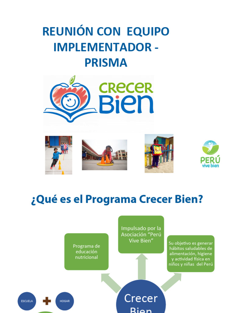 Crecer Bien - Inducción de Apvb | PDF | Maestros | Pedagogía