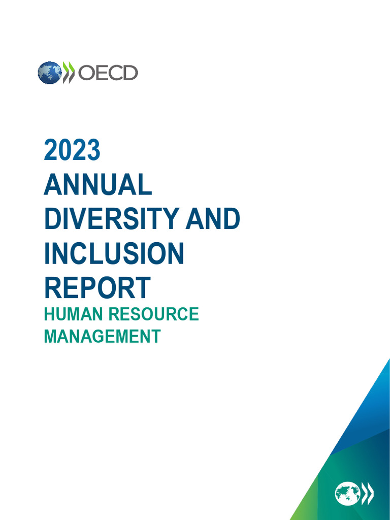 2023 OECD Diversity and Inclusion Report | PDF | Diversity (Business ...