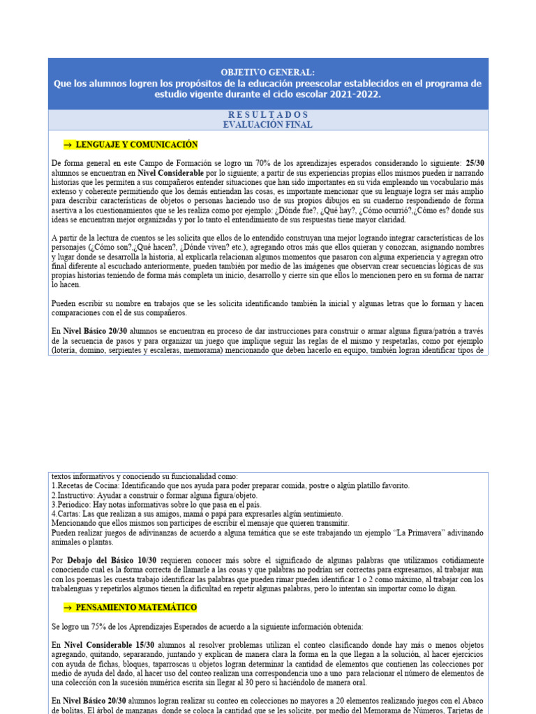 Informe Final Cin | PDF
