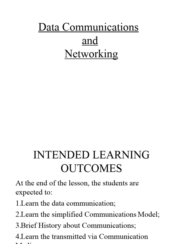 Data Communications and Networking | PDF | Osi Model | Computer Network