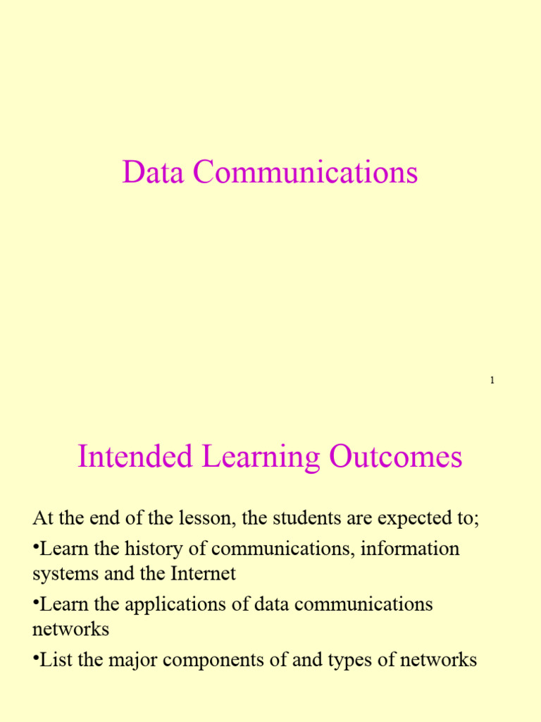 Data Communications | PDF | Computer Network | Internet Data Communications | PDF | Computer Network | Internet