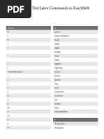 Latex Logic Symbols and Commands | PDF
