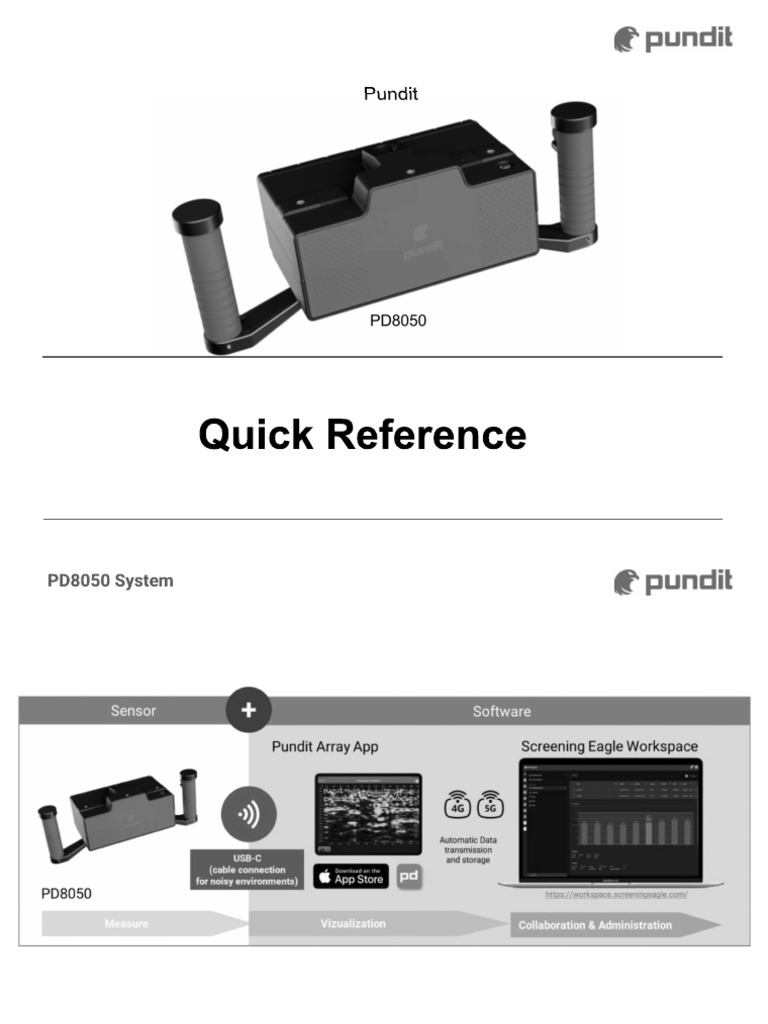 PD8050 Quick Reference Guide | PDF