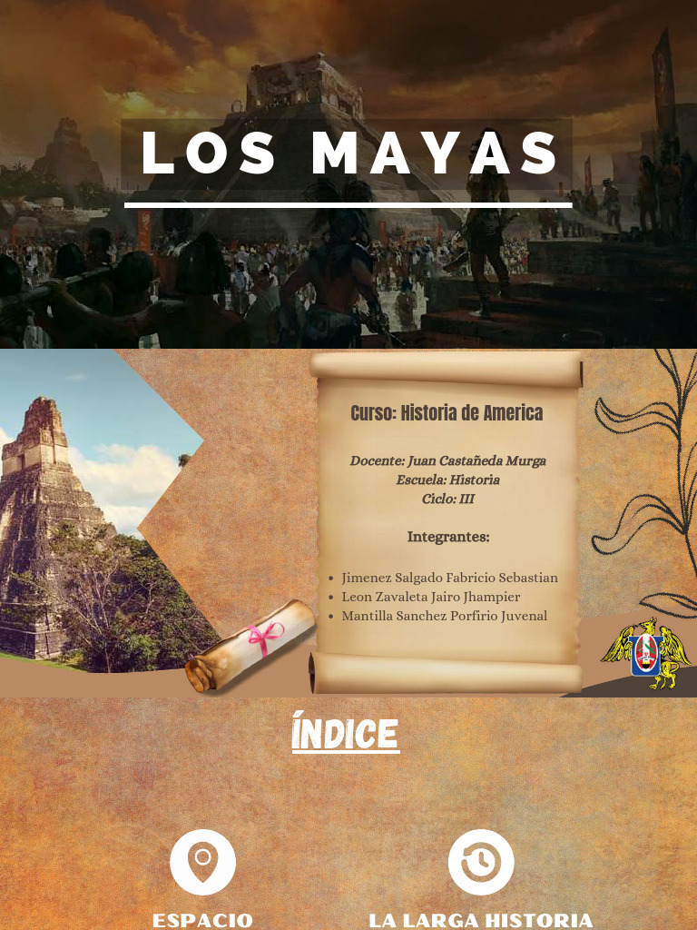 Los Mayas | PDF | Civilización maya | Mesoamérica